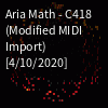 Aria Math - C418 (Modified MIDI Import) [4/10/2020] - Online Sequencer