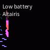 Low battery Altairis - Online Sequencer