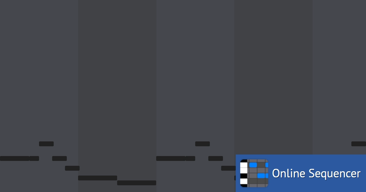 [JvP] White Stripes - Seven Nation Army - Online Sequencer