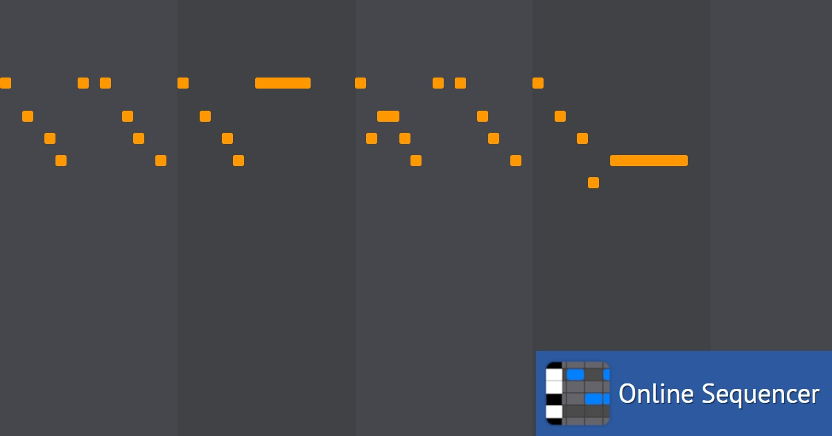 viber ringtone (kinda AND FIXED) - Online Sequencer