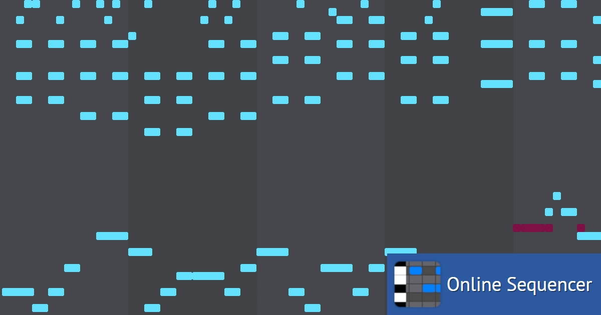 Basics in Behavior with 8-Bit Sawtooth. - Online Sequencer