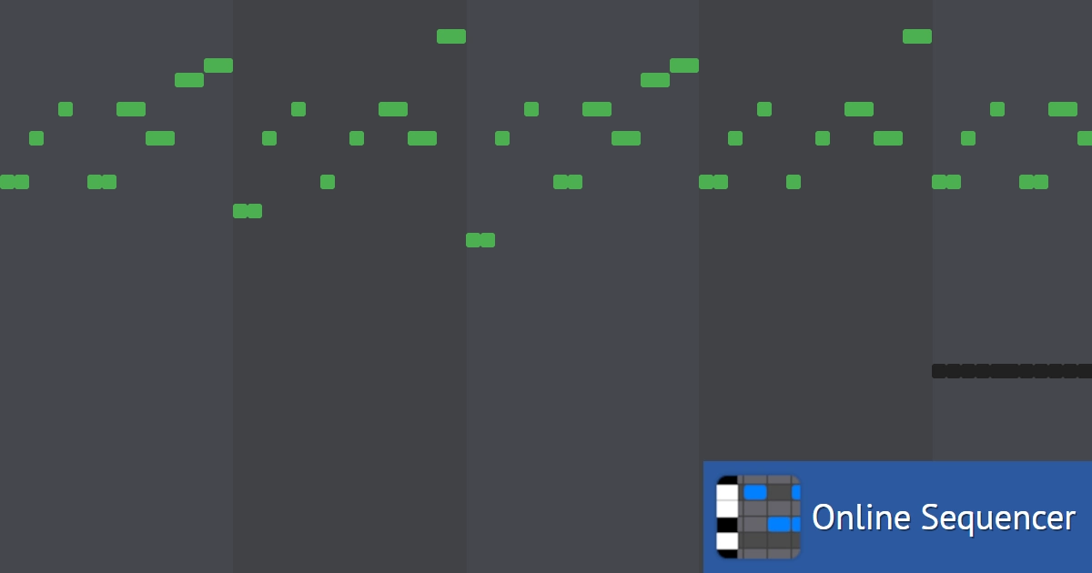 Rhythms Bouncing - FNF Megalo - Online Sequencer