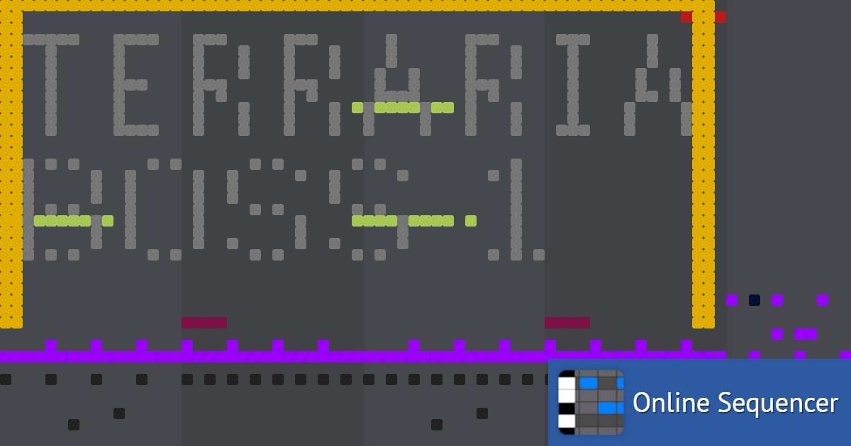 Terraria Boss 1 Theme - Online Sequencer