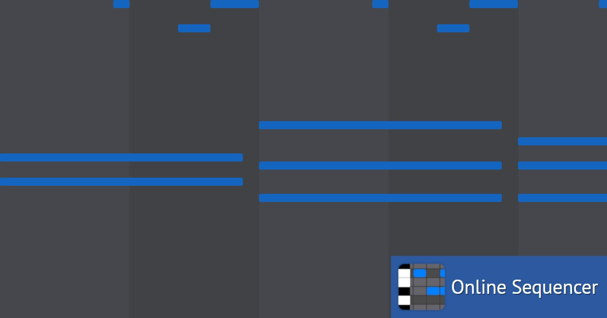 The Weeknd - Blinding Lights - Genshin Lyre - Online Sequencer