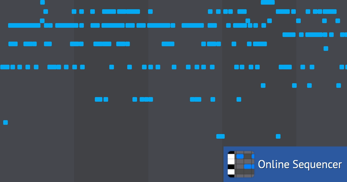 Negro y Azul Ballad of Heisenberg cover.mp3.mid - Online Sequencer
