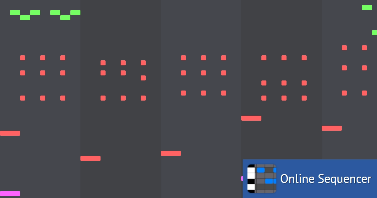 8 bit Deltarune - Queen - Online Sequencer