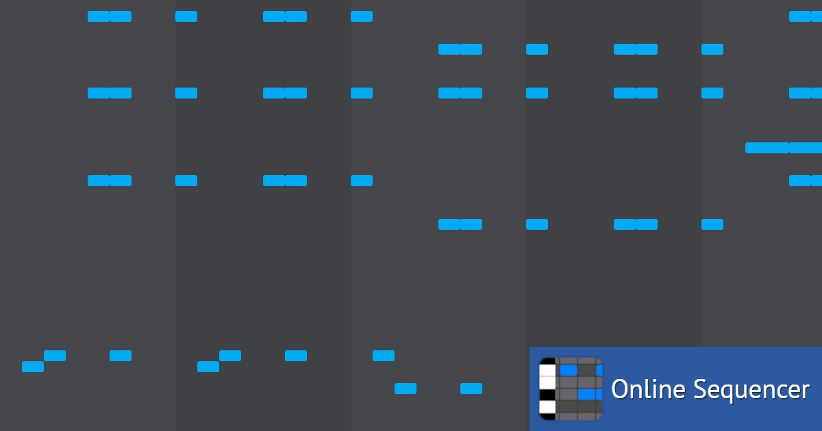 Rouge_No_Dengon.mid - Online Sequencer