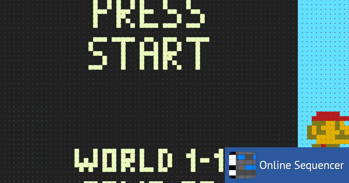 Super Mario Bros. [2019-06-01] - Online Sequencer