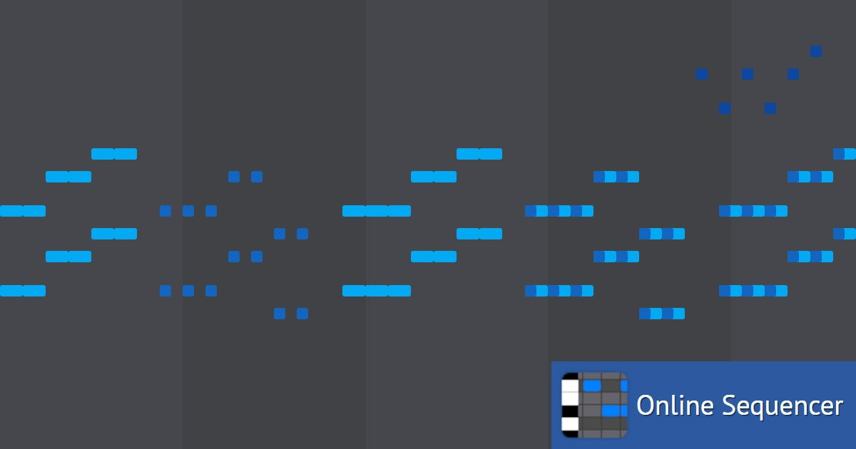 real gone Piano Cover - Online Sequencer