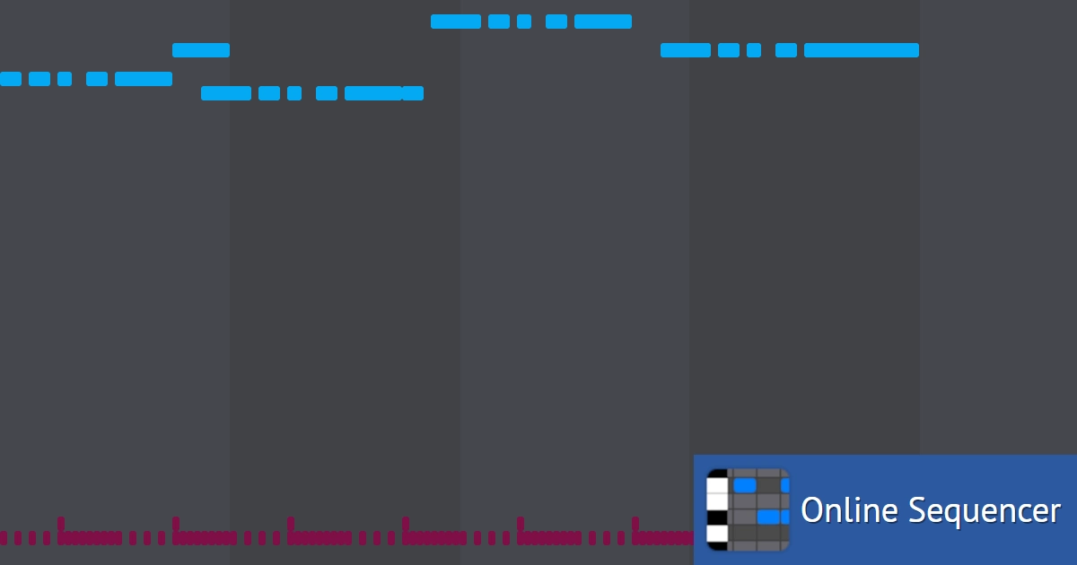 Blue Picture - Online Sequencer