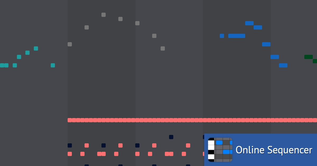SML2 Overworld (1st half) - Online Sequencer