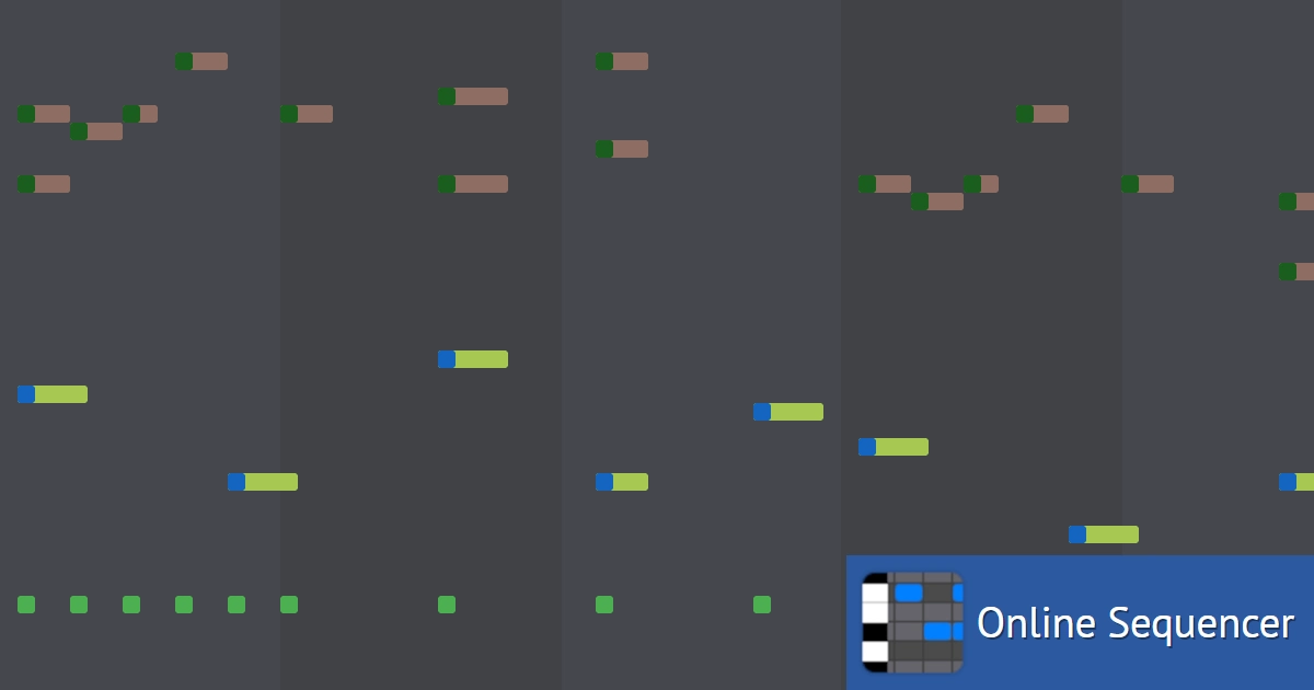 ,,A REAL BOY" remix by S.L.Se - Online Sequencer