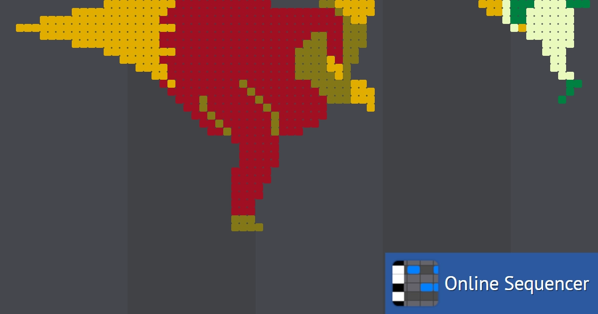 (Mario) Mariosaurus meets the Luigidactyl - Online Sequencer