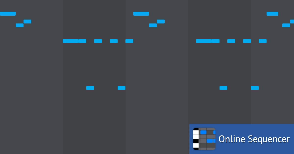 Dark MIDI - Huawei Tune - Online Sequencer
