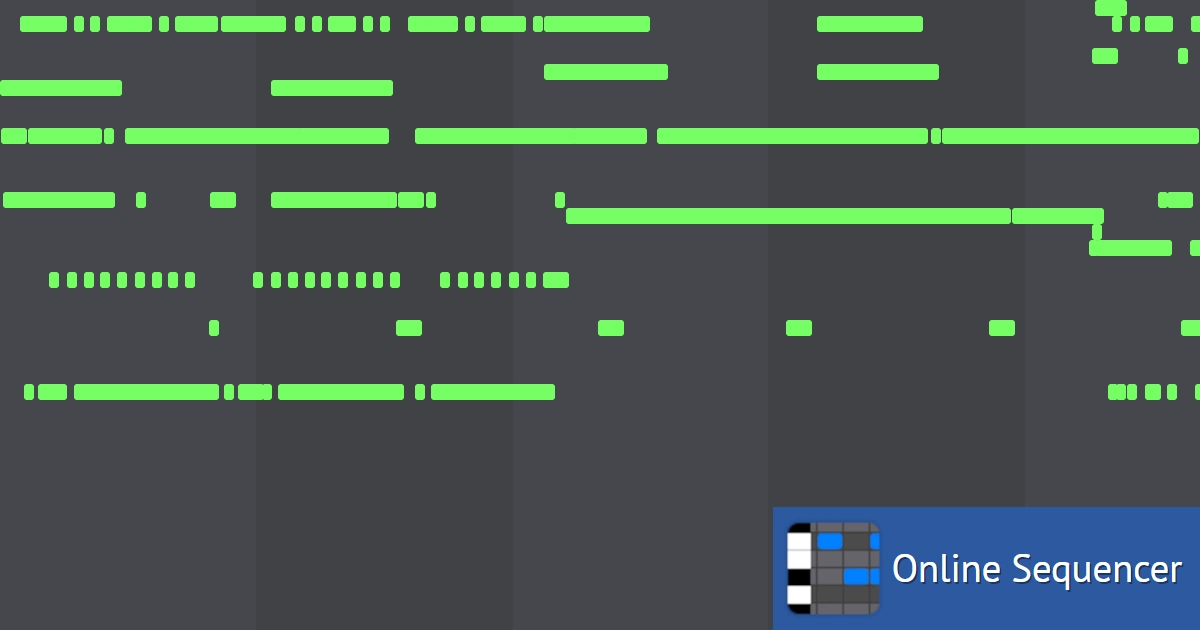 I Can't Fix You but it's a weird midi.mid - Online Sequencer