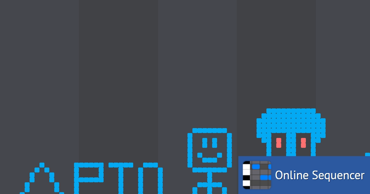 Dark MIDI - Tetris Theme - Online Sequencer