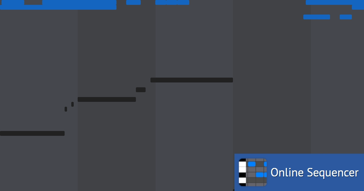 Genshin Impact - Graceful Dexterity (Yelan Theme WIP) - Online Sequencer