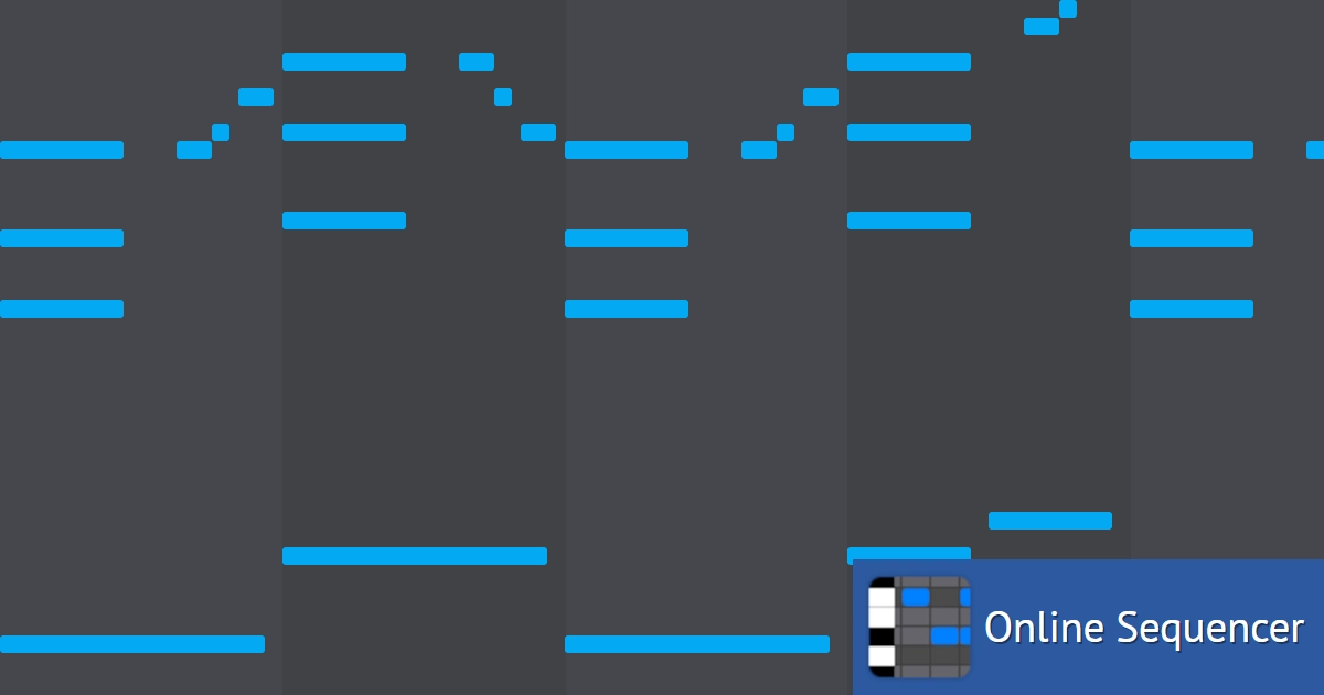 Dark MIDI Super Mario 64 Ending.mid - Online Sequencer