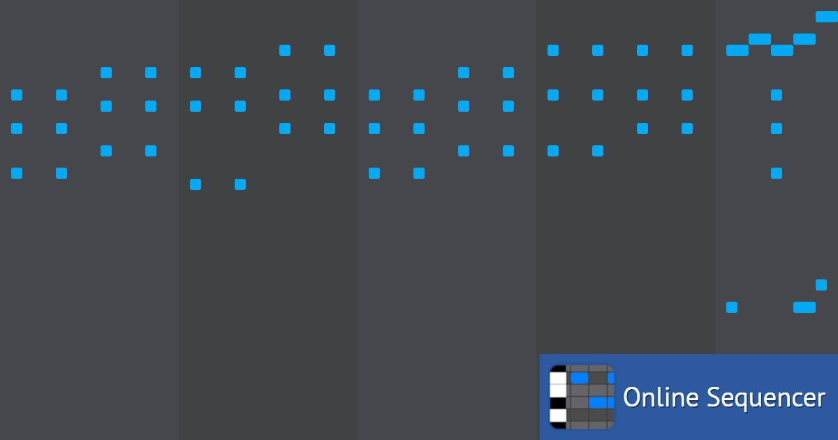 Renai Circulation - Piano Cover - Online Sequencer