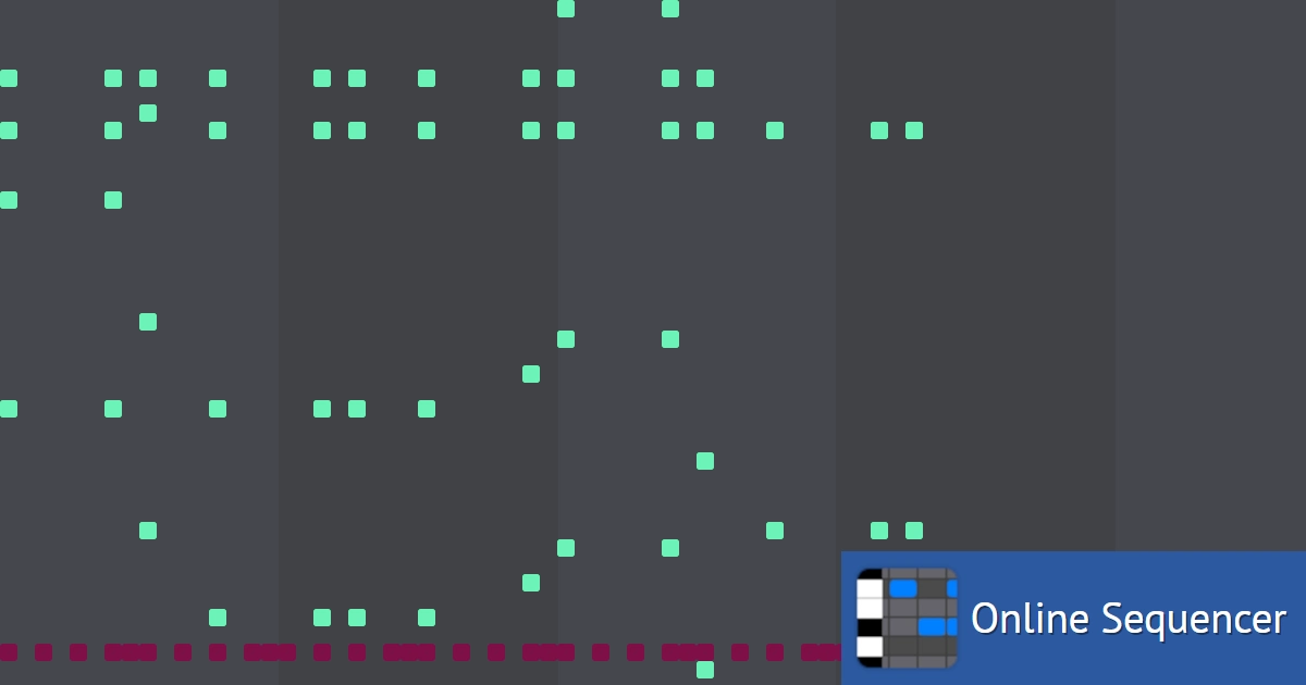 weird edm trap - Online Sequencer