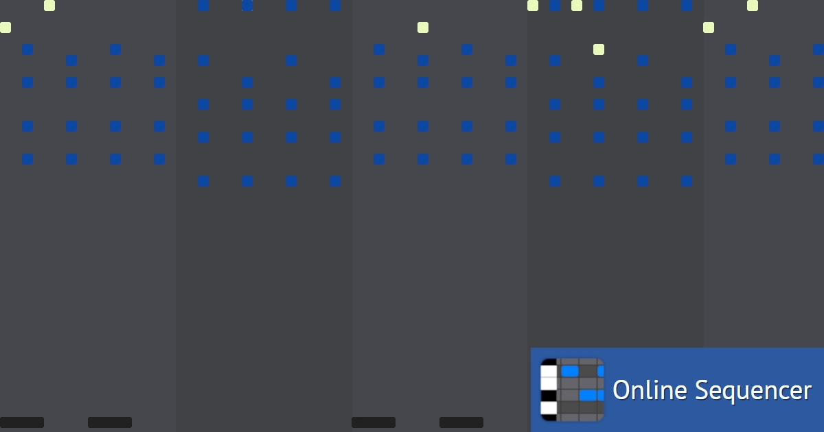Mario Paint - BGM 1 - Online Sequencer