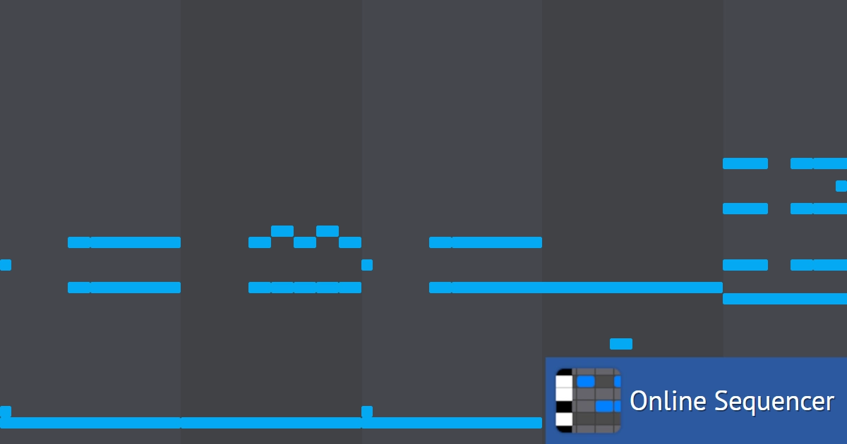 baby blue.mid - Online Sequencer