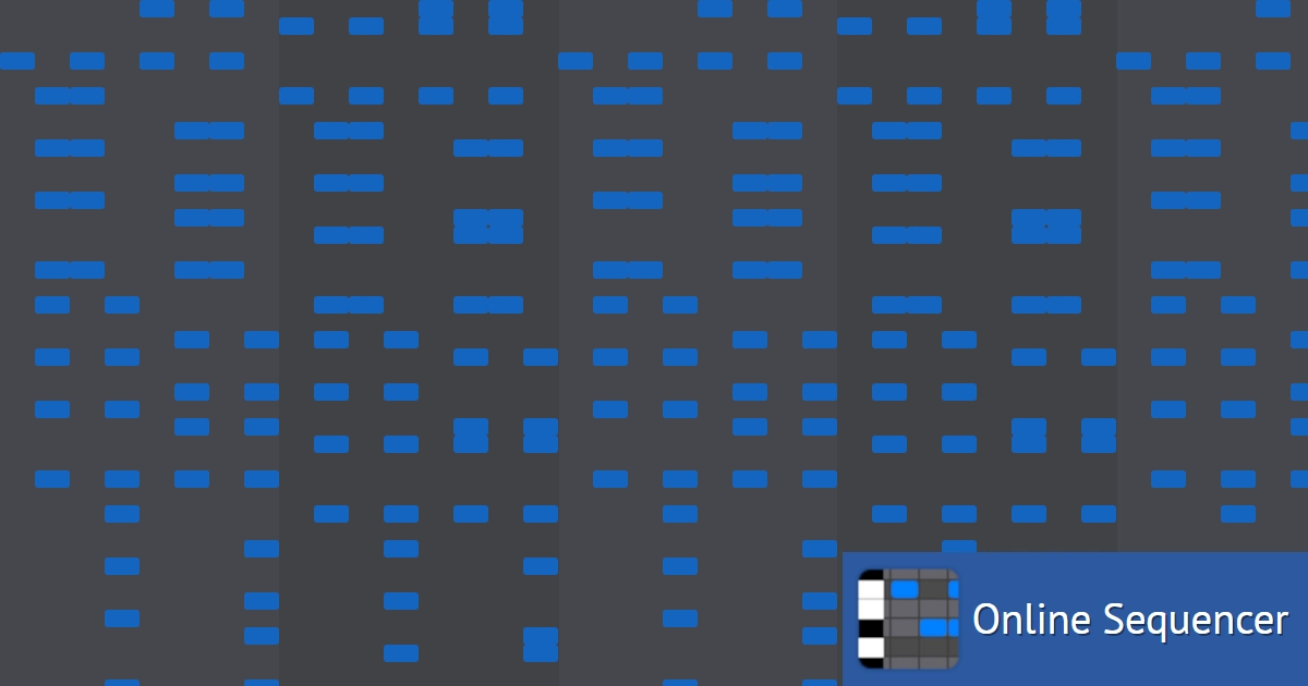 Blue 2 - Online Sequencer