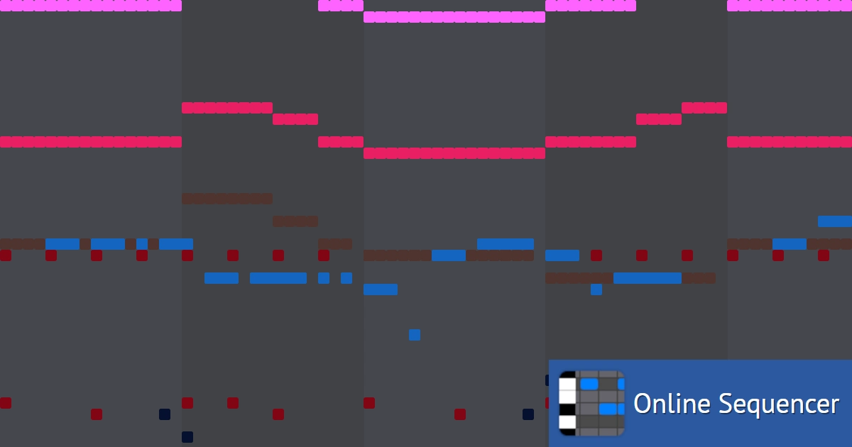 Gangsta's Paradise - Online Sequencer