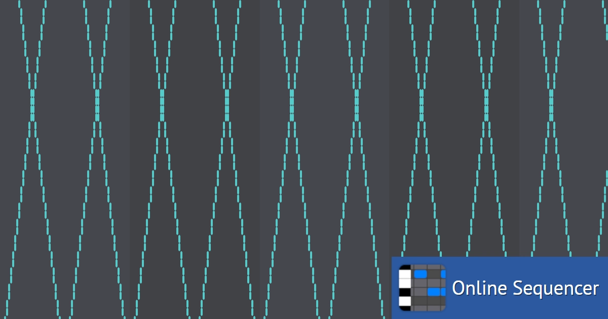 [Black MIDI] Midi arts #1 - Online Sequencer