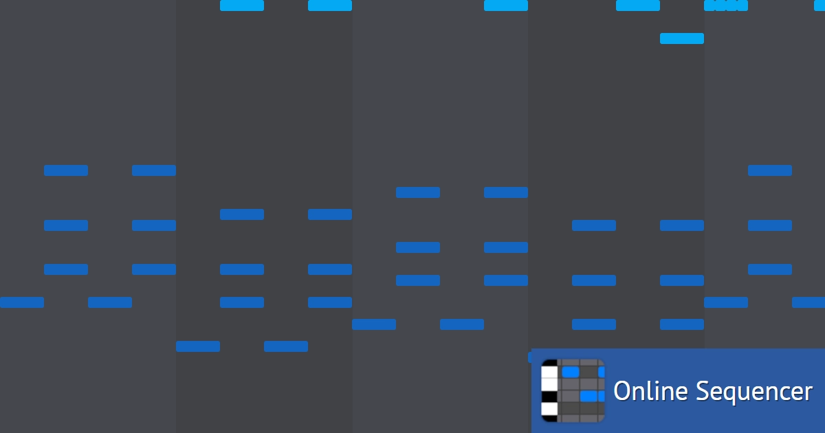 melody idea - Online Sequencer