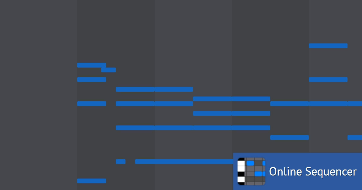 yebba's heartbreak dg - Online Sequencer
