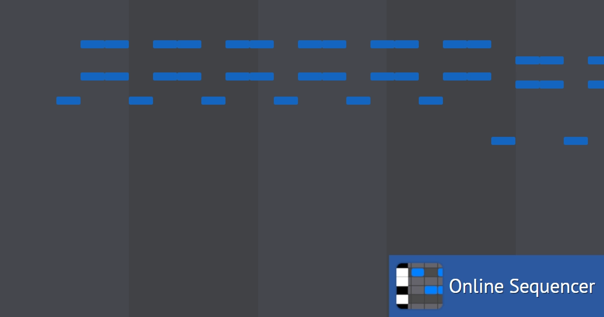 The Hearse Song - Online Sequencer