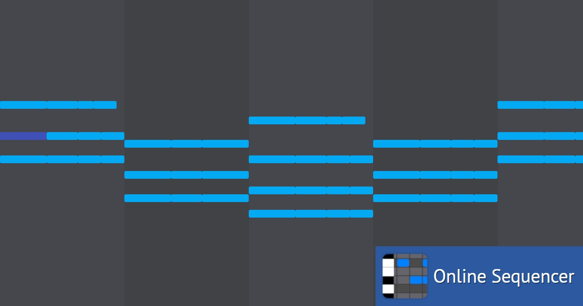 Way Shape Form Piano - Online Sequencer