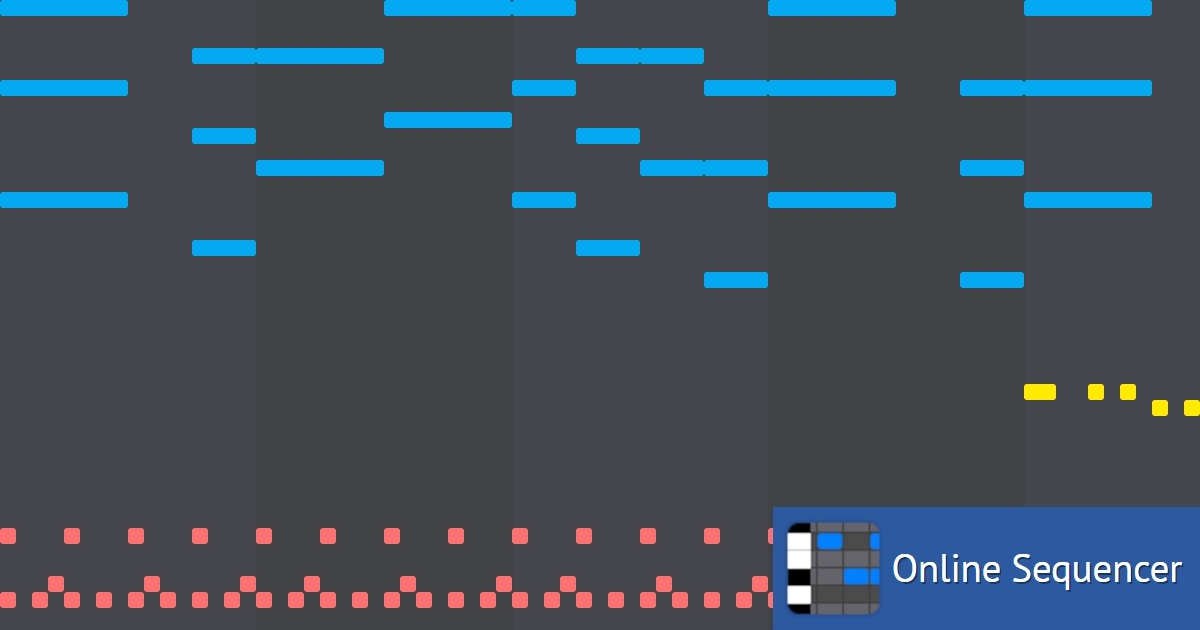 My Attempt on Festive Boss Music - Online Sequencer