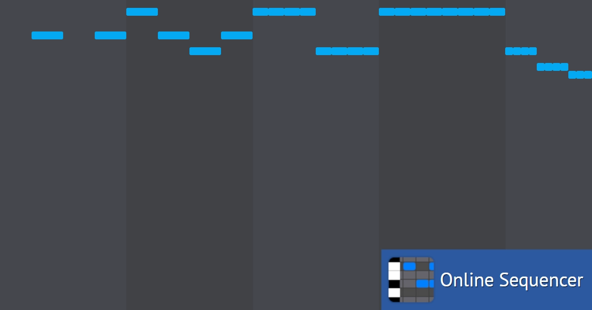 Thearchy FNF (Spammy Vocals) - Online Sequencer