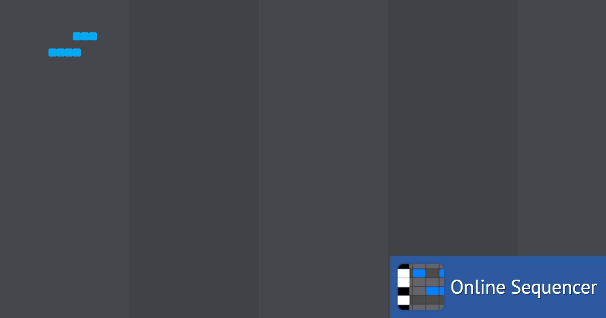 Pendulum - Propane Nightmares - Online Sequencer