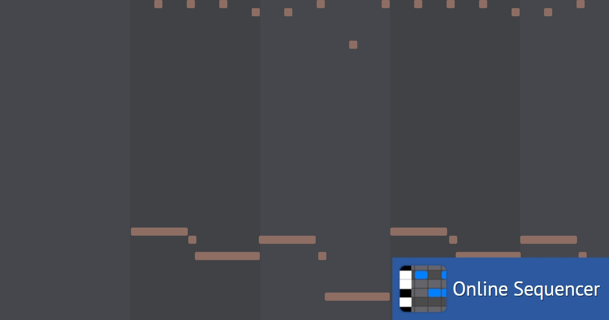 Gangsta's Paradise By Justin - Online Sequencer