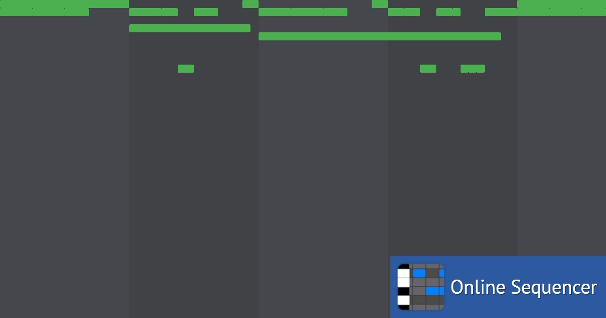 Giga-Chad electric guitar Theme - Online Sequencer
