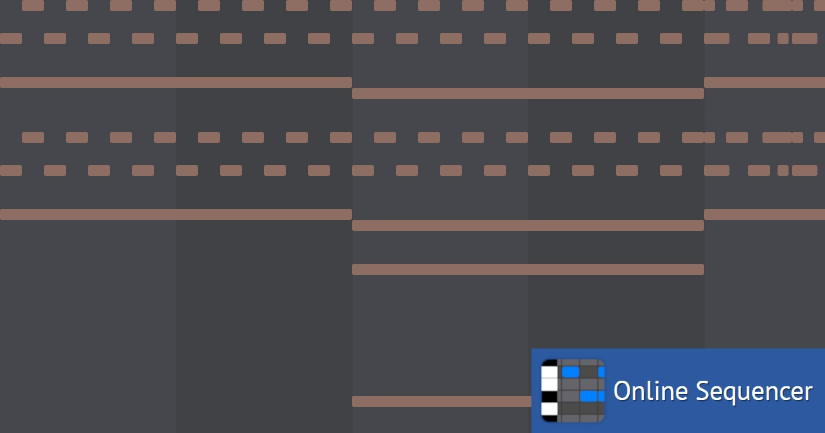 Philip Glass - Mad Rush (strings variation) - Online Sequencer