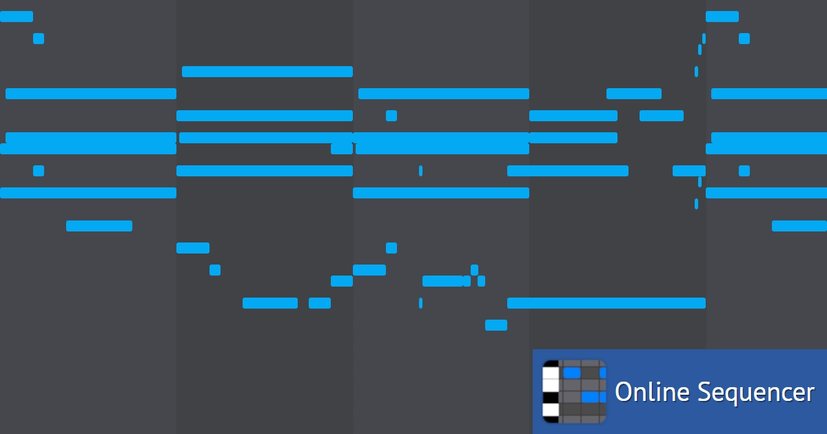 Yelan Theme - Genshin Lyre (Cozen) - Online Sequencer