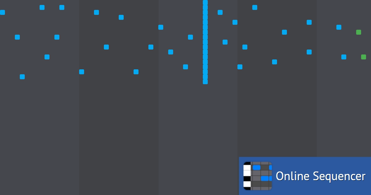 rainbow friends ost: blue appears - Online Sequencer