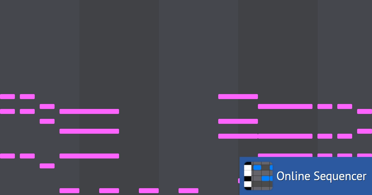 hwl midi title screen - Online Sequencer