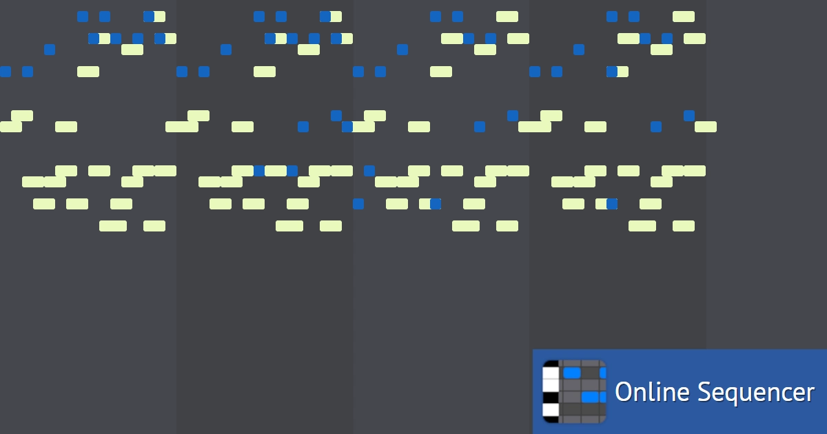 Melancholy Theme - Online Sequencer