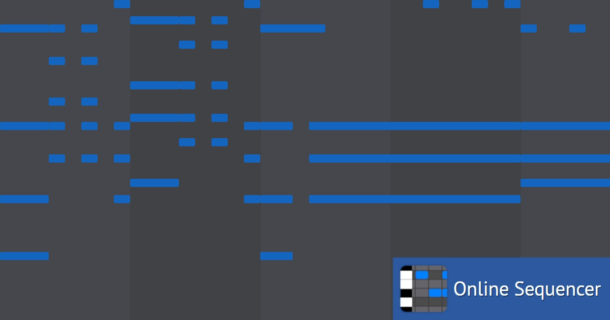 Secventa Muzicala in Fa Major de compus - Online Sequencer