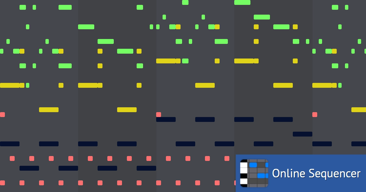 SpongeBob SquarePants Theme Song - Online Sequencer