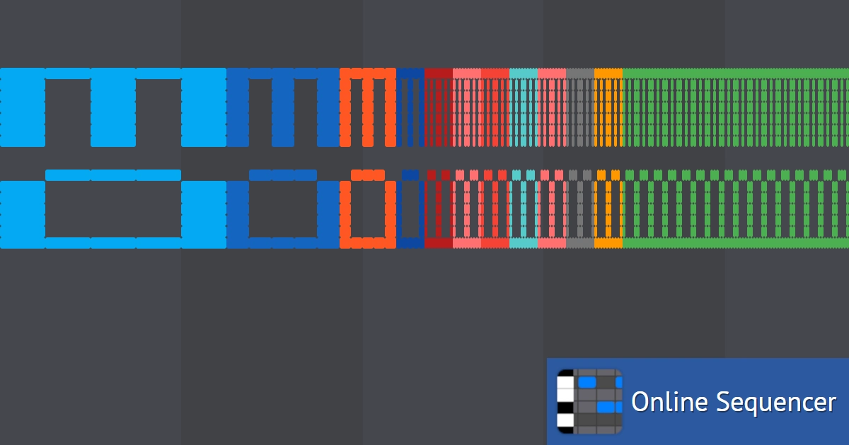 Donald Duck's noise challenge 3(10K notes) - Online Sequencer