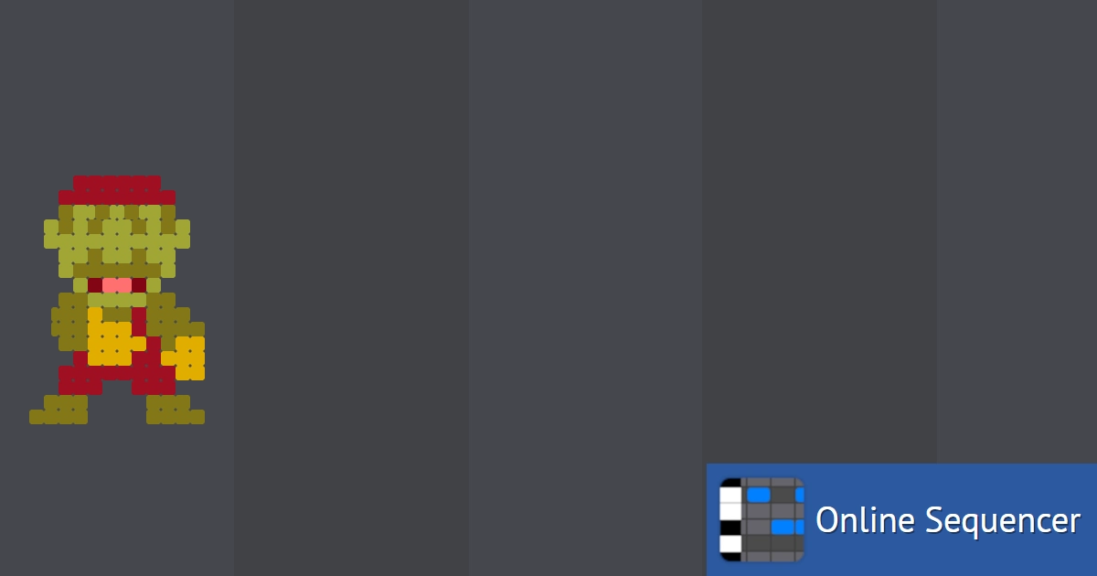 Mario is actually sick - Online Sequencer