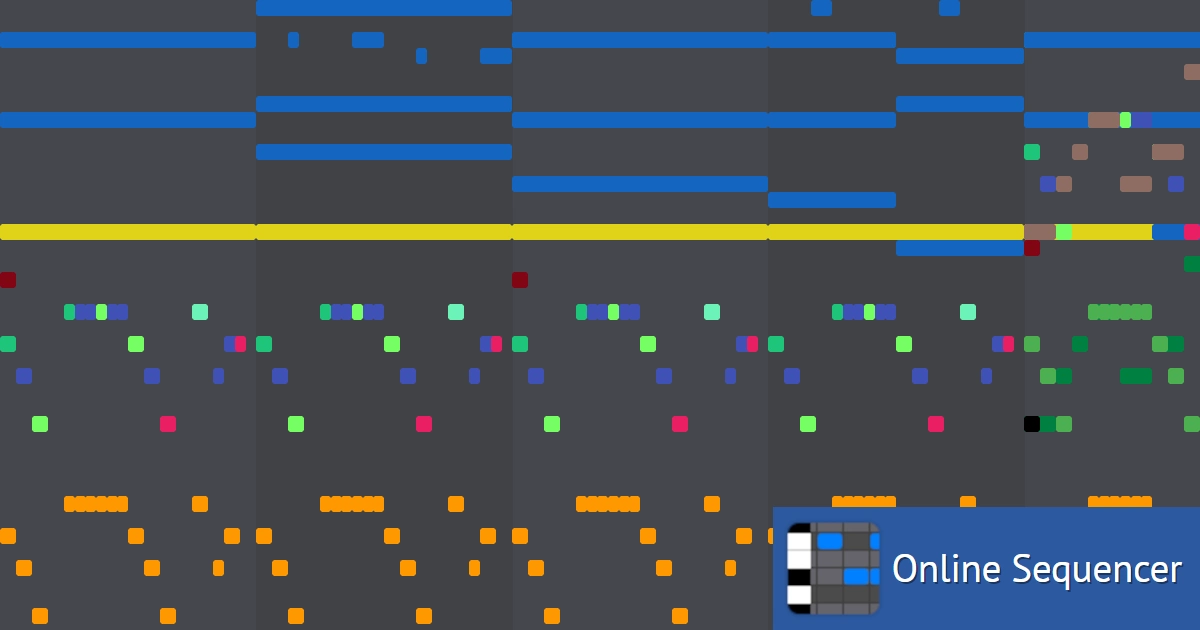 (WIP) Beep Boop in A# Minor - Online Sequencer