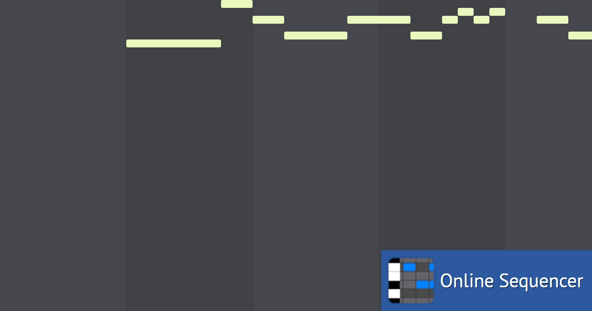 Sticks Tempo Template - Online Sequencer
