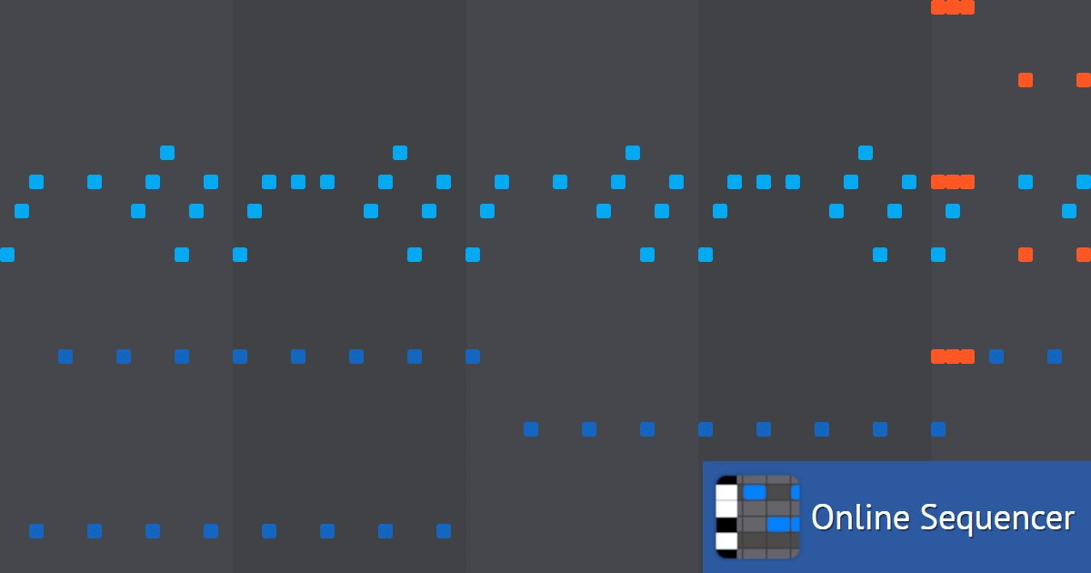 Ra Ra Rasputin intro - Online Sequencer